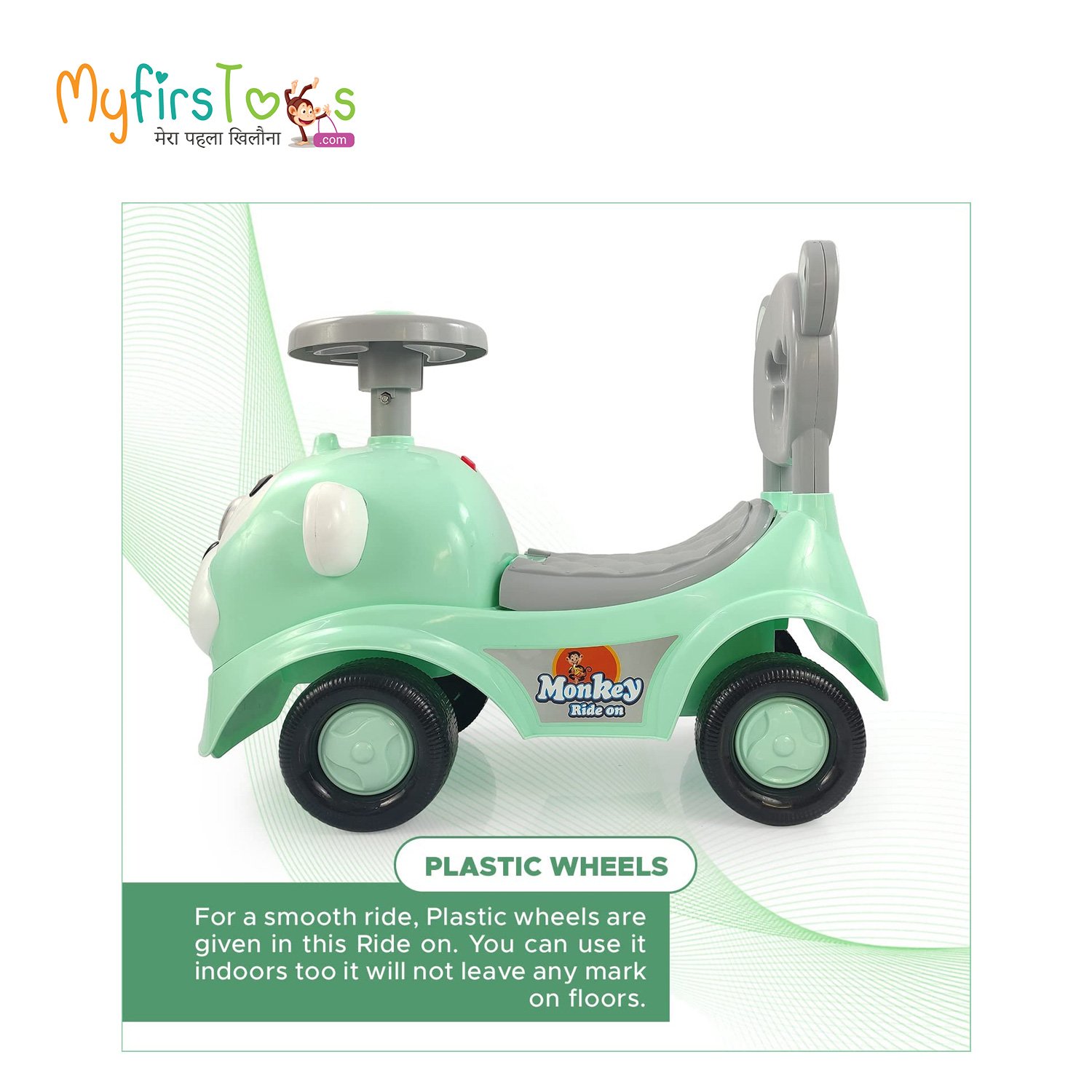 Buy Best Monkey Ride On for Kids, Baby Car, Ride On for Kids